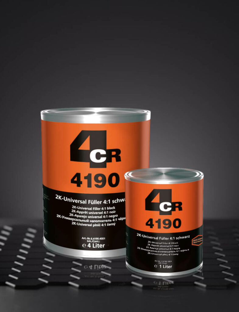4190 2K Universal Filler 4:1 black - 4CR