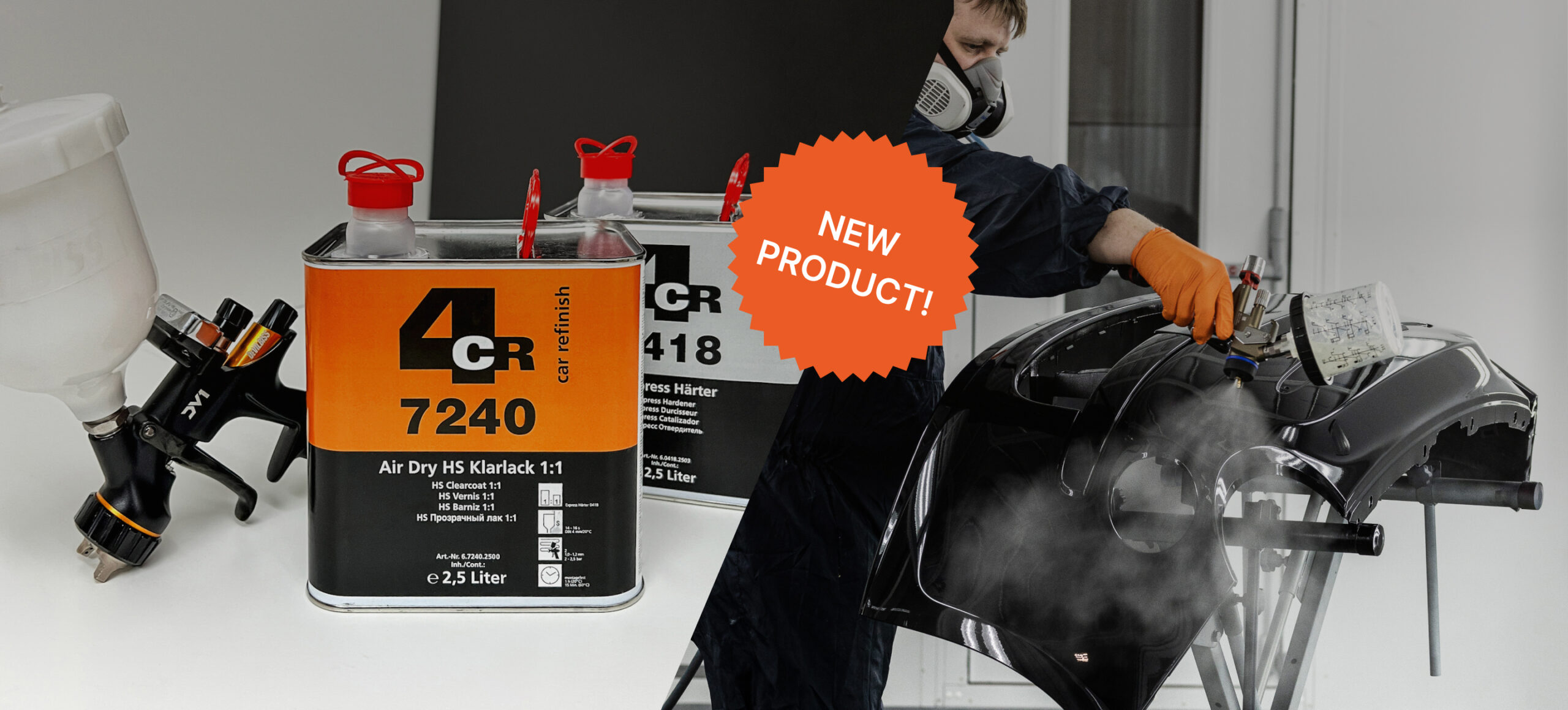 Car refinishing | Bodywork equipment - 4CR